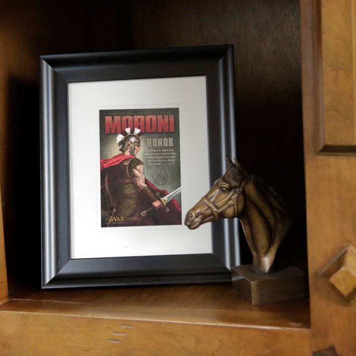 Captain Moroni Print 5″x7″ – The War Chapters